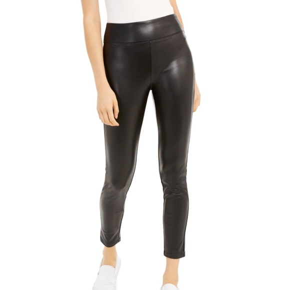 Rewash | Pants & Jumpsuits | Nwt Rewash Black Faux Leather Leggings ...